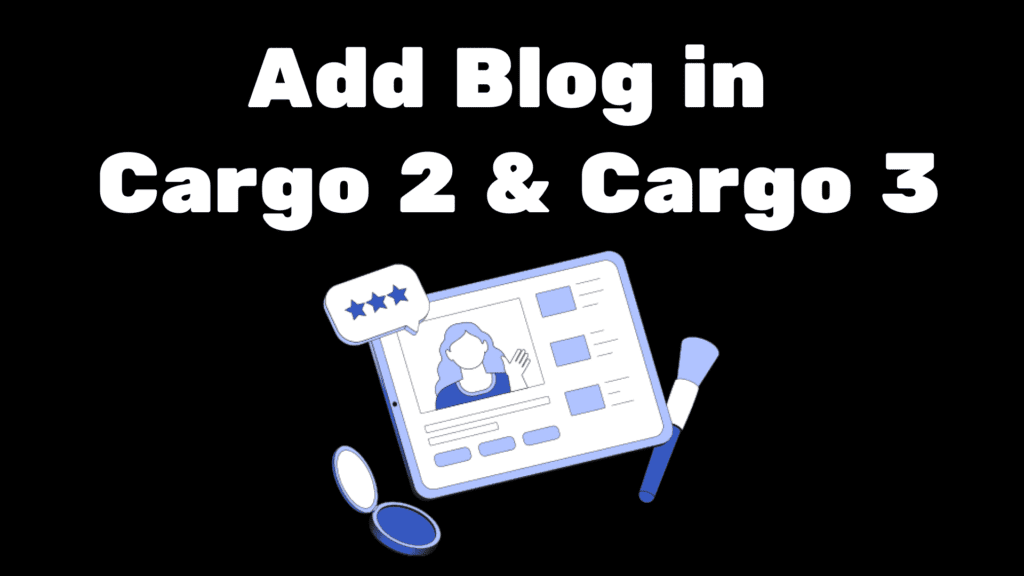 Easy Cargo Collective Blog Integration (2024) - Cargo Site Tutorials