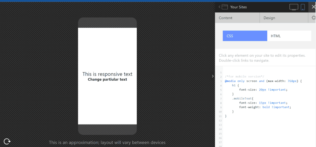 Cargo Site Mobile Adjustment - Easy - Cargo Site Tutorials