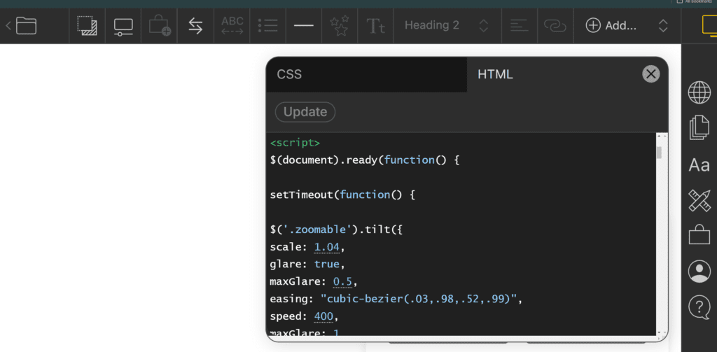 3D-Tilt image hover effect in Cargo Site - Cargo Site Tutorials