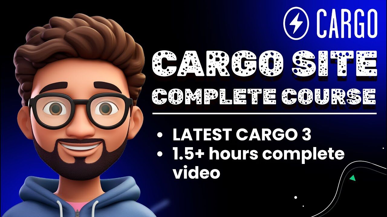 Cargo 3 : New Cargo Collective Site Builder Editor Complete Guide - Cargo Site Tutorials
